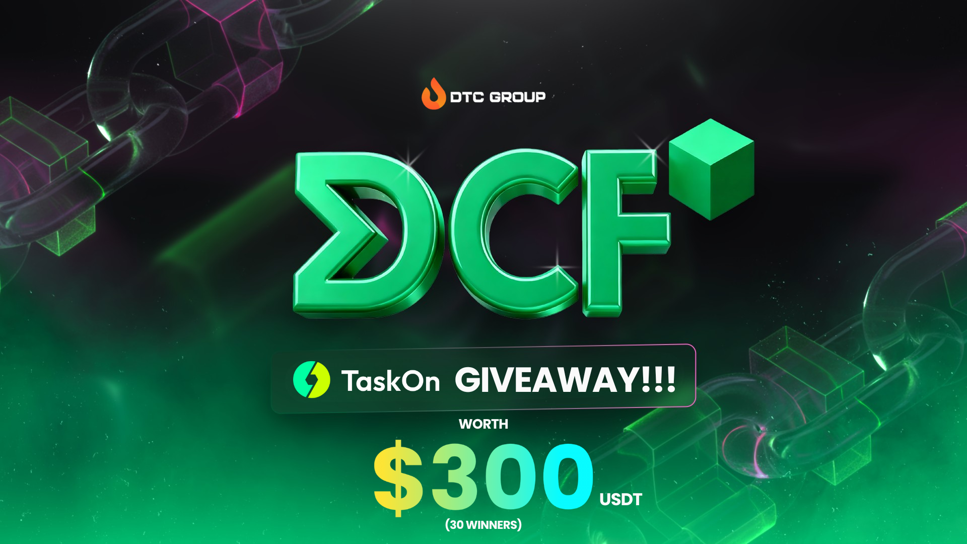 DTC Group x DeCoin Flow (DCF) $300 Exclusive Airdrop Giveaway - TaskOn ...