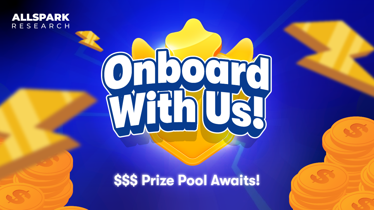 USDT 600 Giveaway: Onboard the Future with Allspark Research! - TaskOn Quest