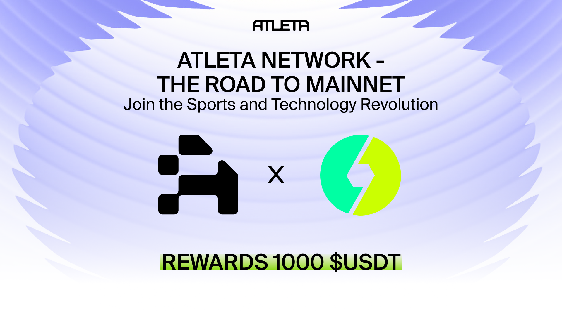 1000 $USDT 🔥 Atleta Network - road to Mainnet!🚀 - TaskOn Quest